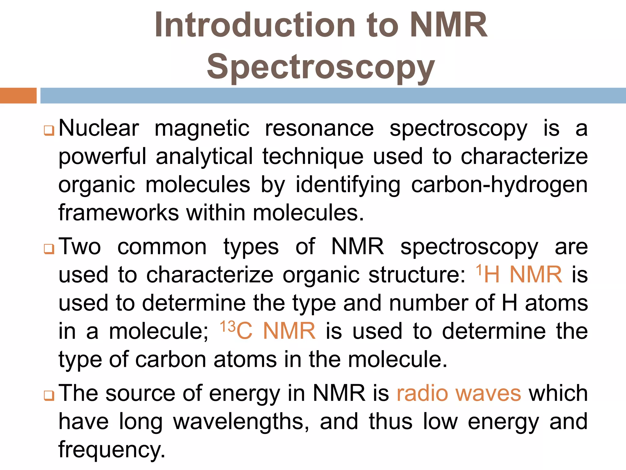 Nmr instrumentation | PPTX