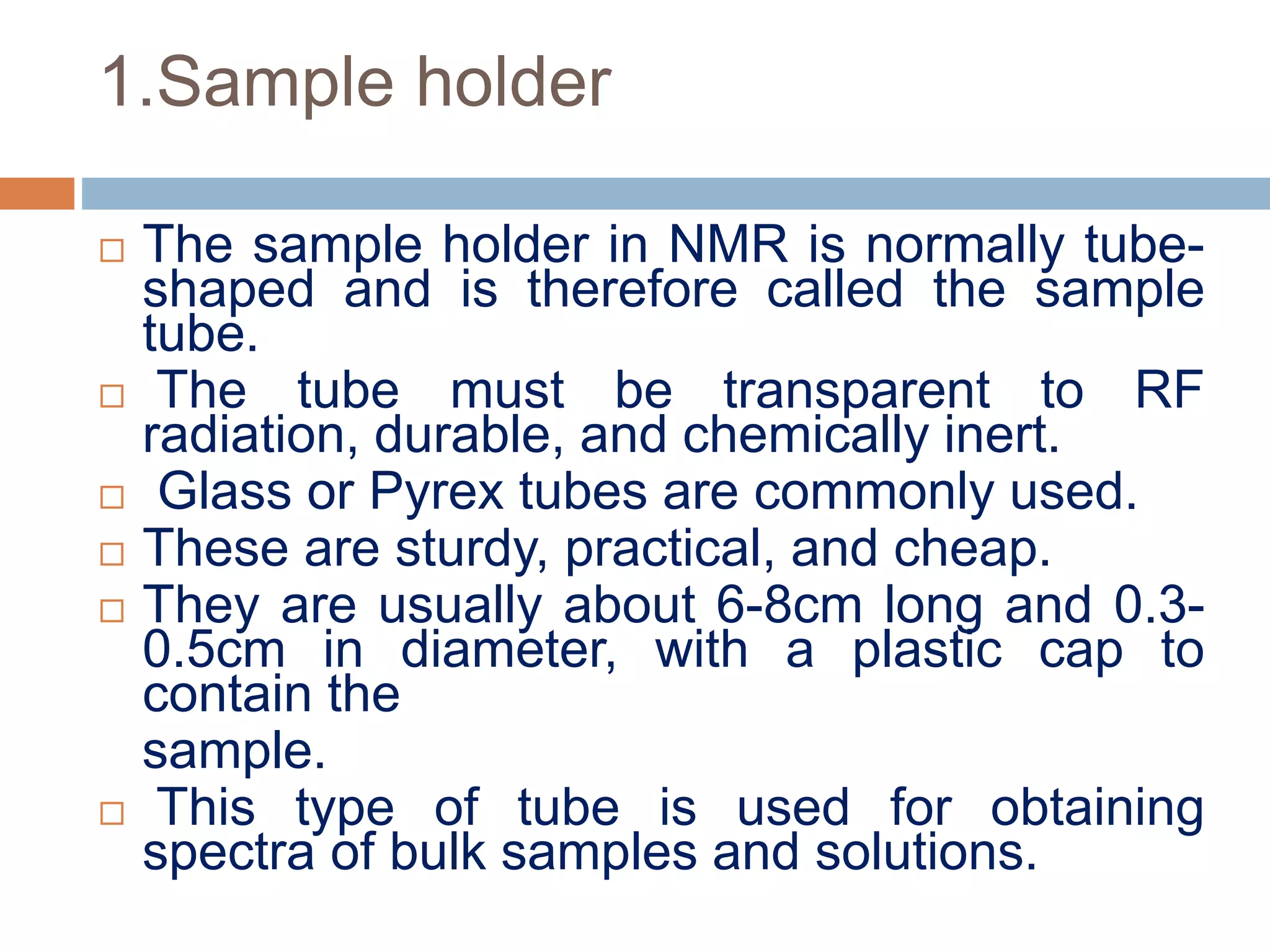 Nmr instrumentation | PPTX