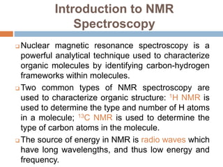 Nmr instrumentation | PPTX
