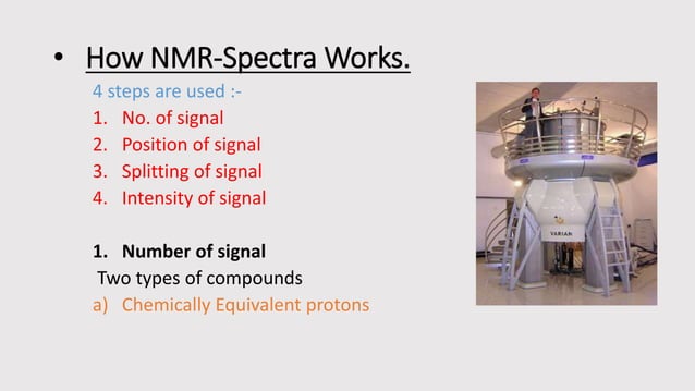 Nmr spectroscopy:- An overview and its principle | PPTX