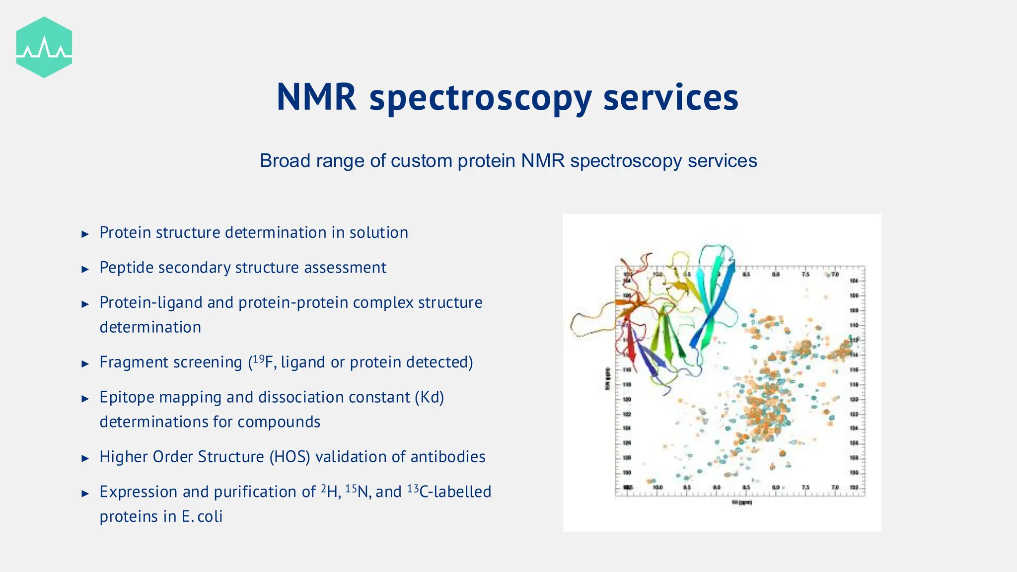 An Overview of Protein & Peptide NMR Spectroscopy Services at SARomics ...