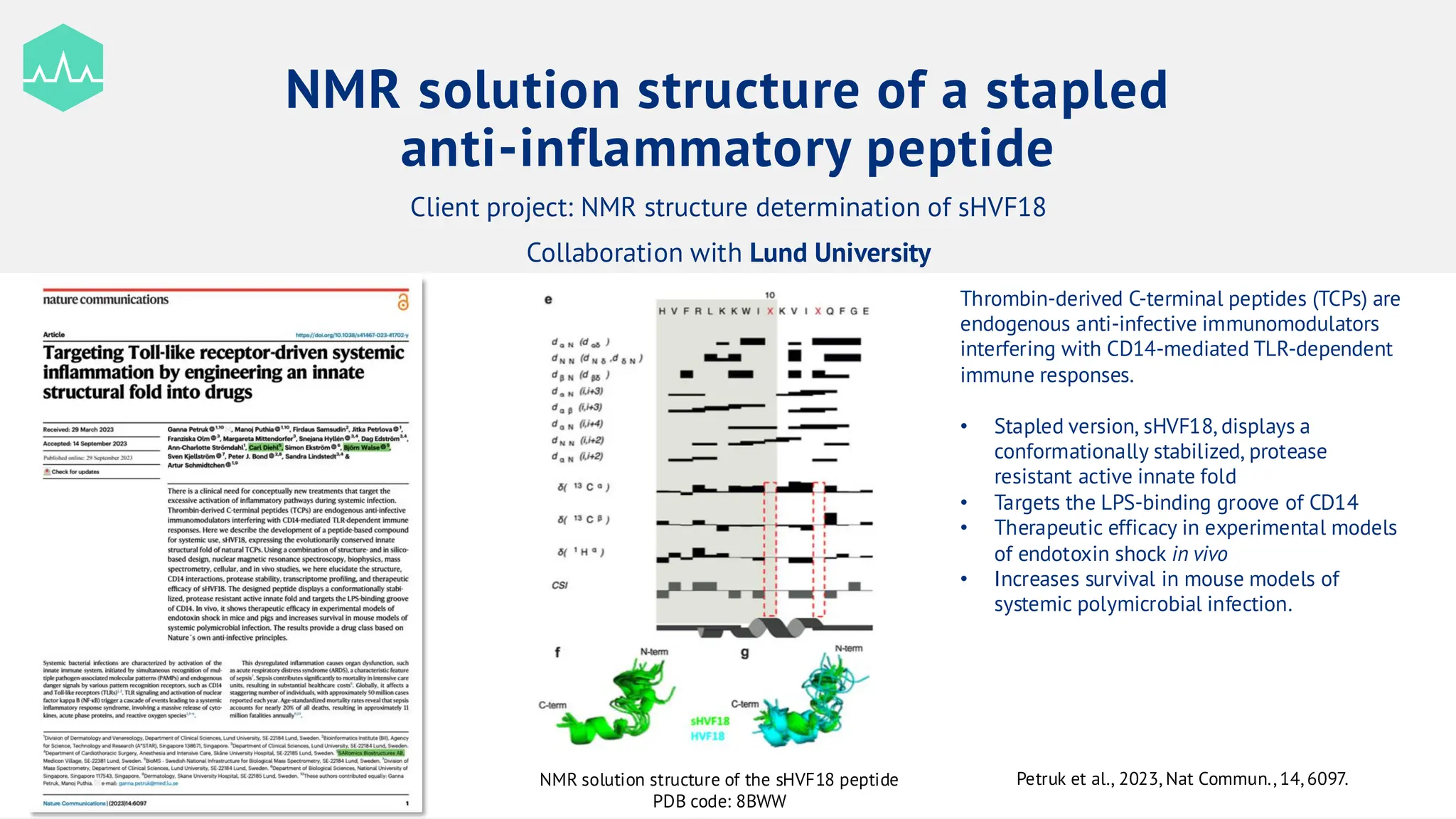 An Overview of Protein & Peptide NMR Spectroscopy Services at SARomics ...