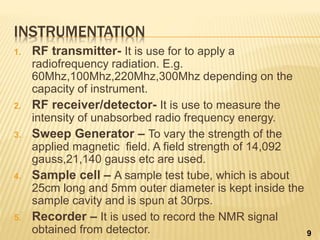 NMR Spectroscopy | PPTX