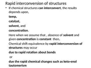 NMR spectroscopy PPT MSC analytical chemistry | PPTX