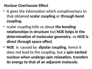 NMR spectroscopy PPT MSC analytical chemistry | PPTX