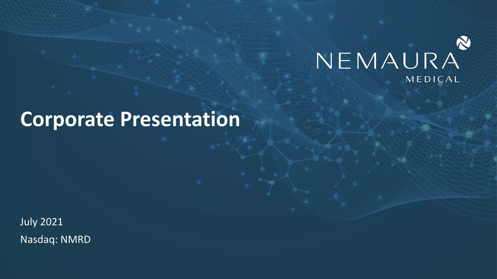 Nemaura Medical Presentation July 2021 | PDF