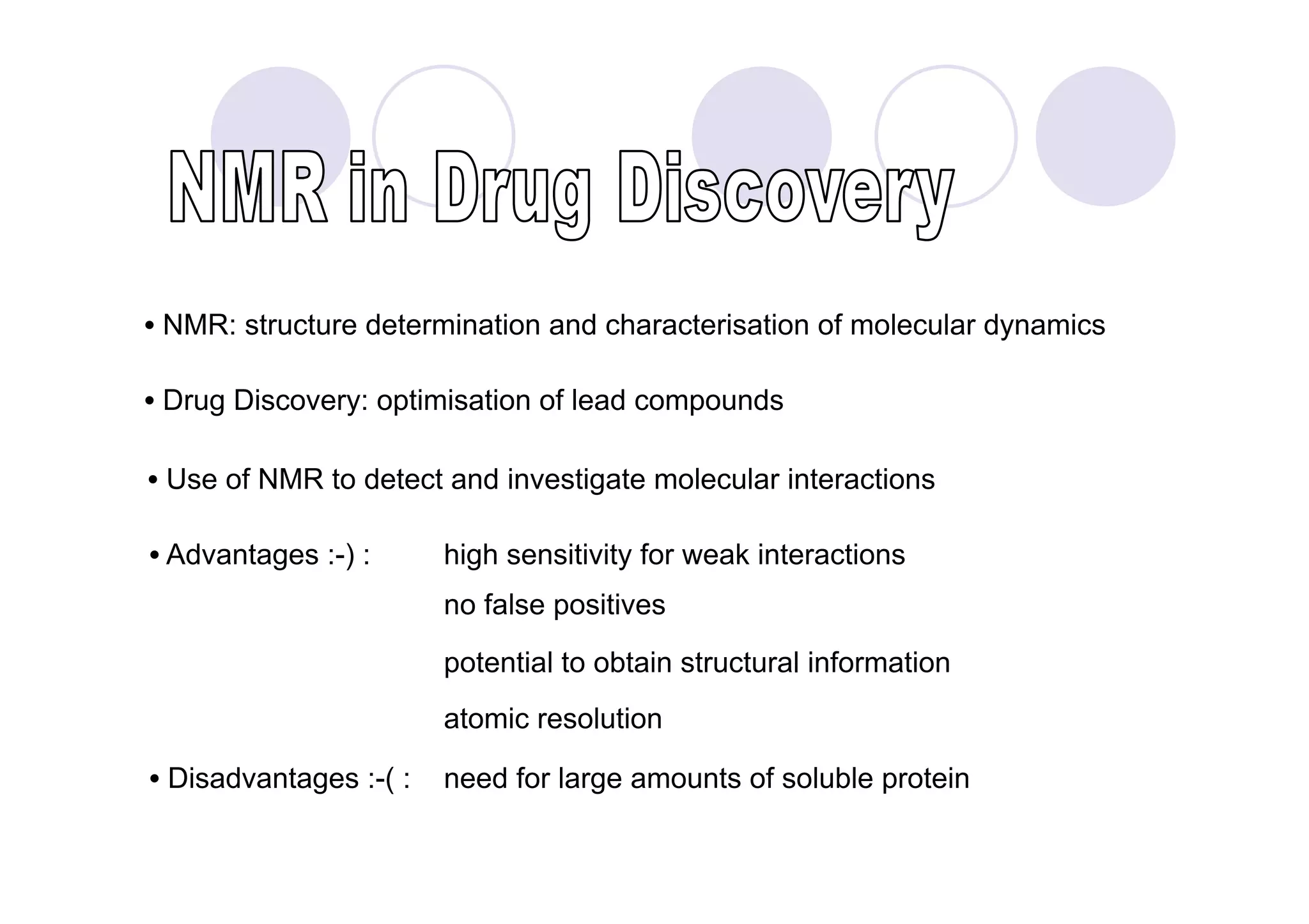 Nmr In Drug Discovery 04 | PDF