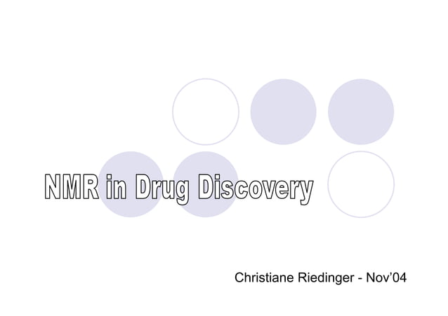 Nmr In Drug Discovery 04 | PDF