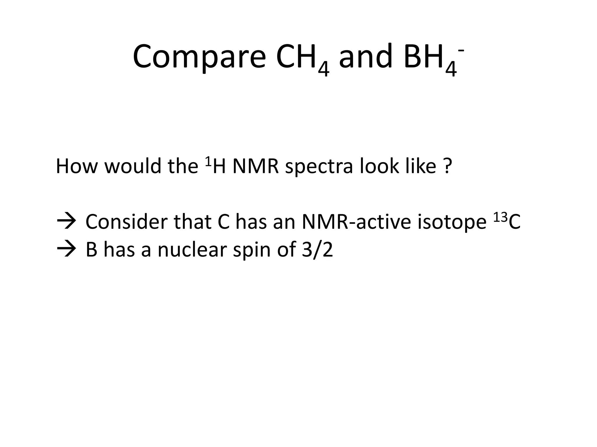 NMR for inorganic chemistry | PDF