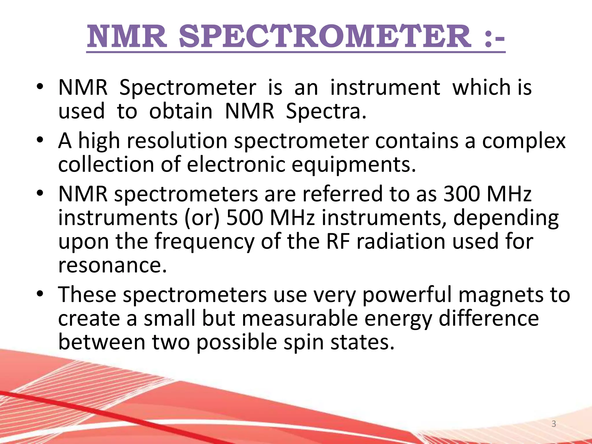 Nmr instrumentation Naveen Balaji | PPT Nmr instrumentation Naveen Balaji | PPT