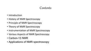 Nmr lect | PPTX