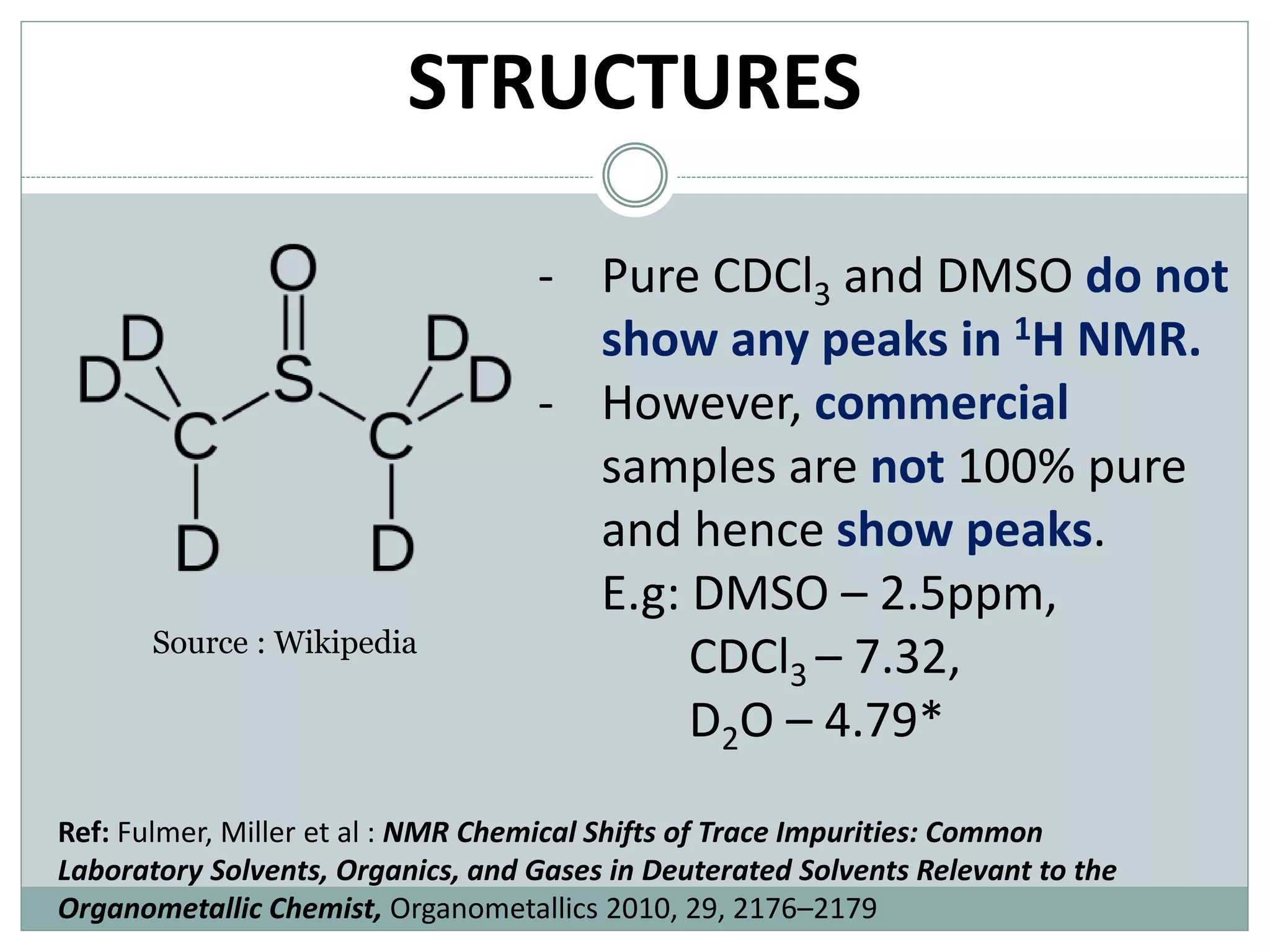 Nmr nuclear magnetic resonance spectroscopy | PPTX