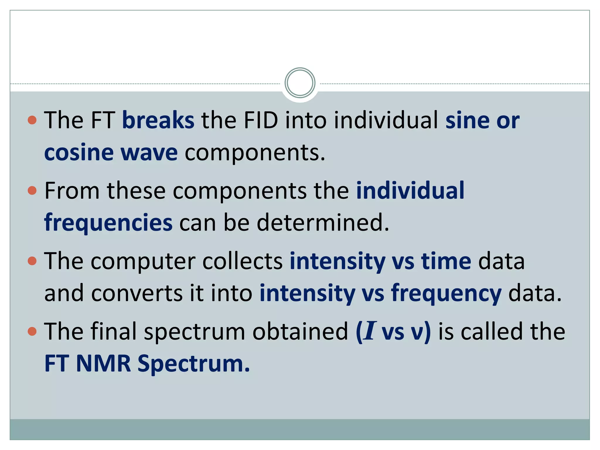 Nmr nuclear magnetic resonance spectroscopy | PPTX