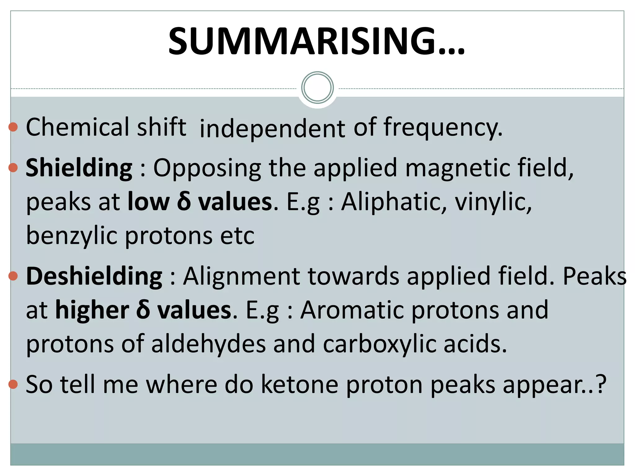 Nmr nuclear magnetic resonance spectroscopy | PPTX