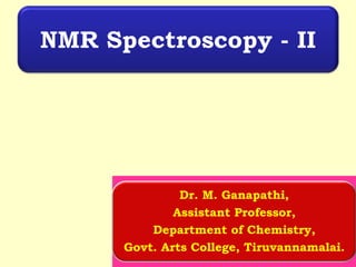 Introduction about NMR spectroscopy | PPT