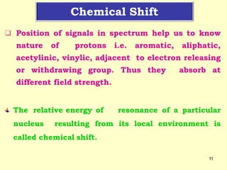 Introduction about NMR spectroscopy | PDF