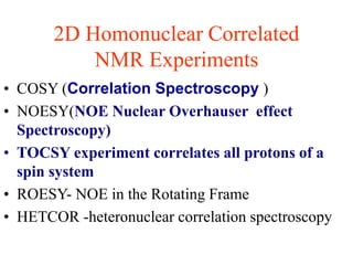 Nmr spectroscopy | PPT