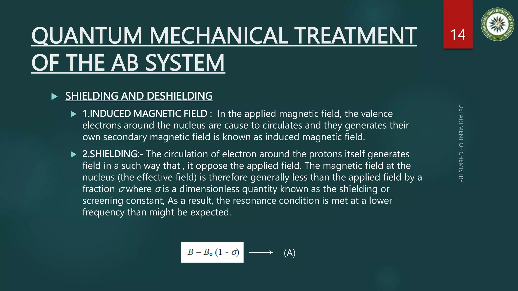 Nmr Spectroscopy Pptx