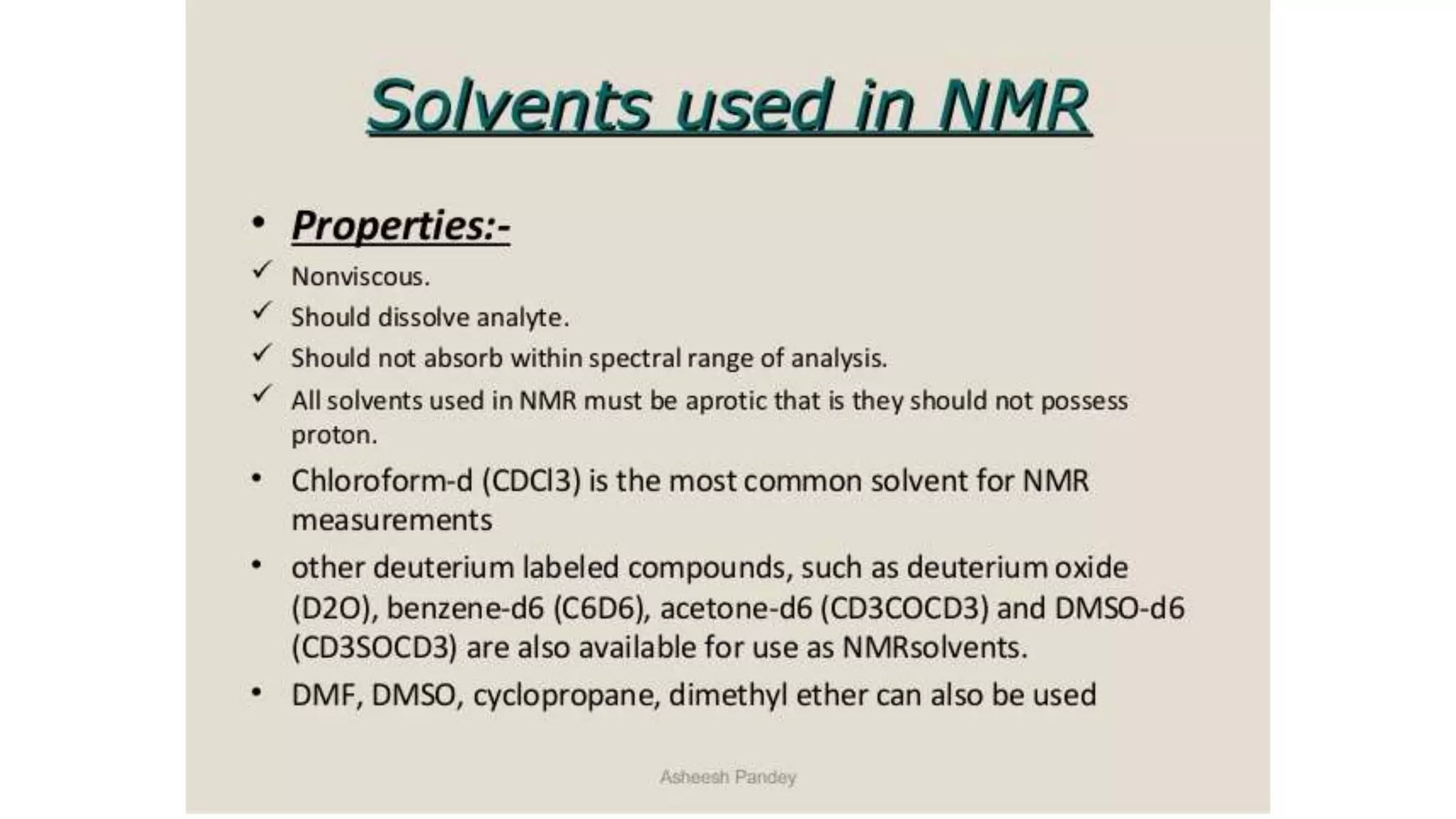 Nmr Spectroscopy Pptx
