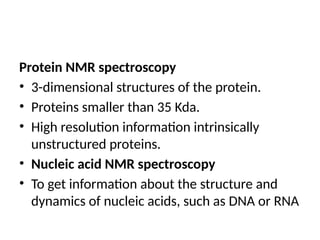 NMR spectroscopy by Taimoor university of swabi | PPT