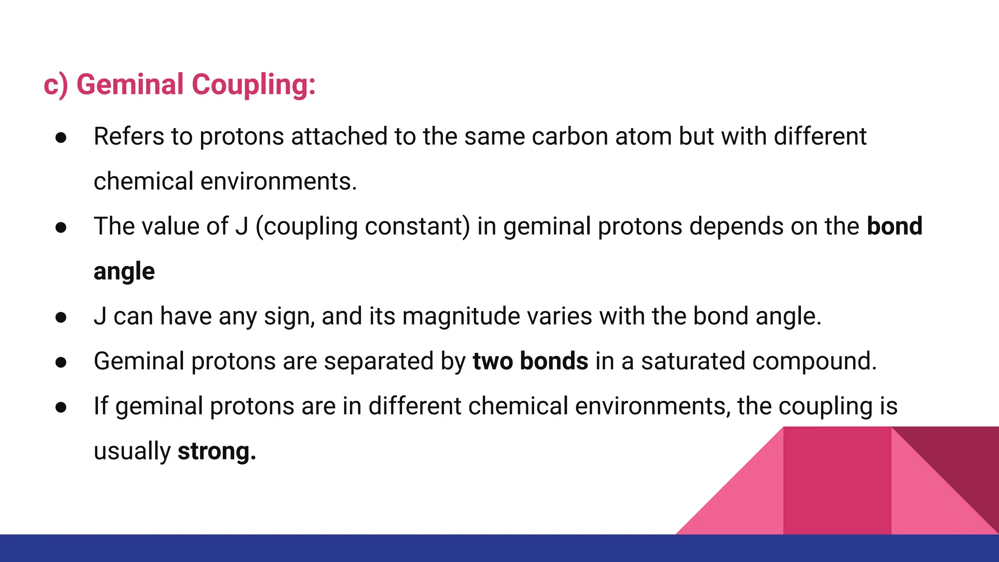 NMR Spectroscopy - Spin spin Coupling-Splitting ,Multiplicity, (n+1 ...
