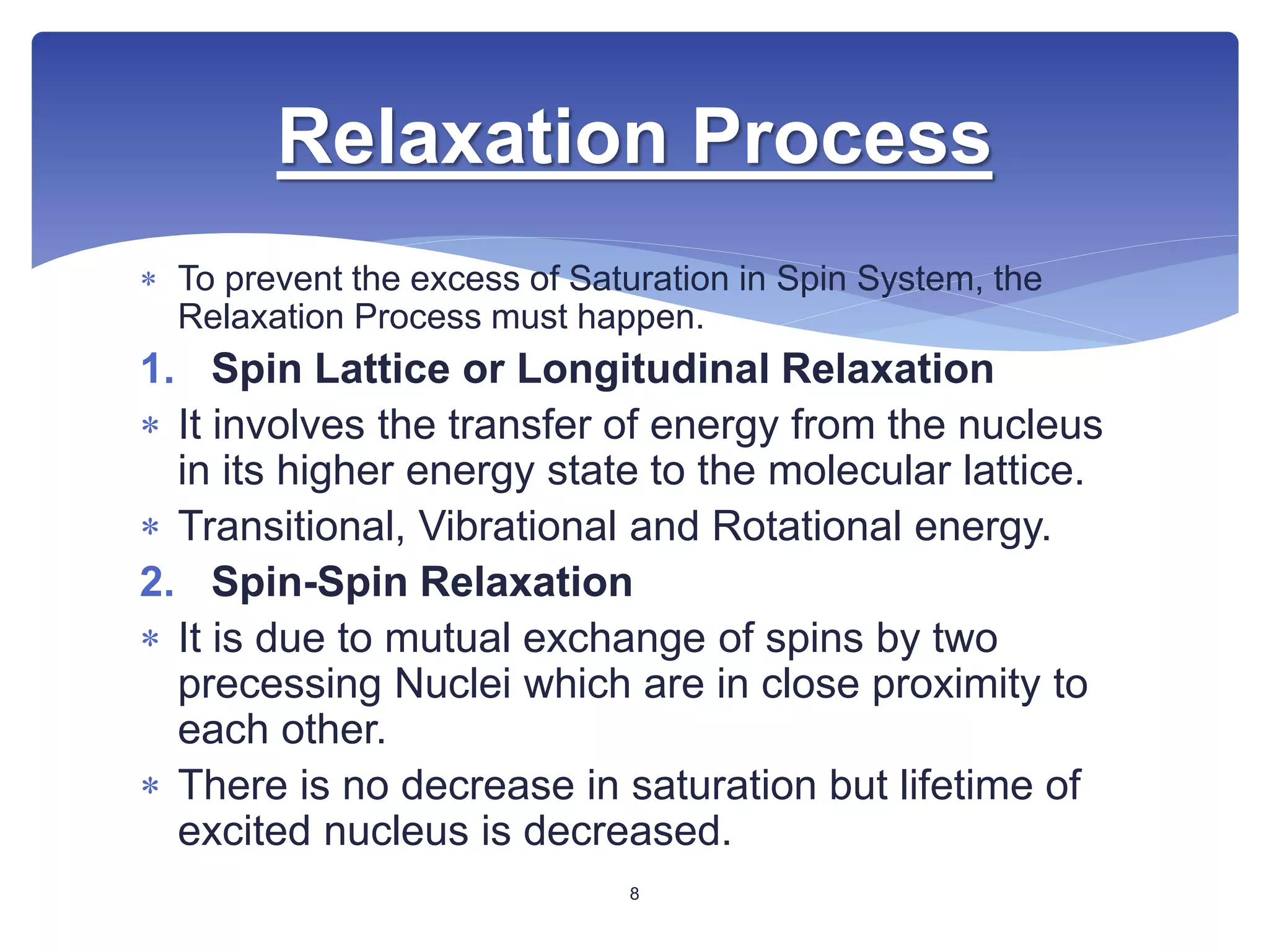 Nmr spectroscopy | PPTX