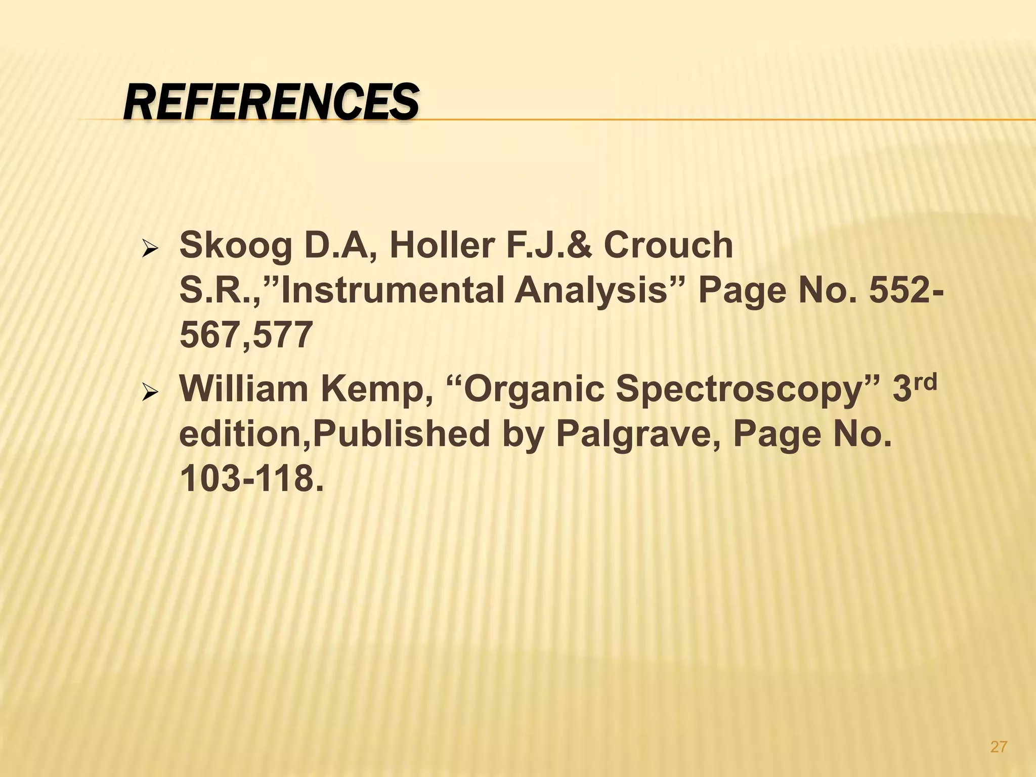 Principle and working of Nmr spectroscopy | PPTX