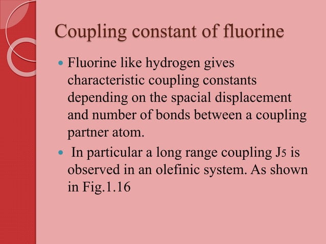 Nmr spectroscopy of fluorine 19 | PPTX