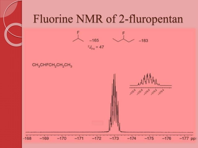 Nmr spectroscopy of fluorine 19 | PPTX