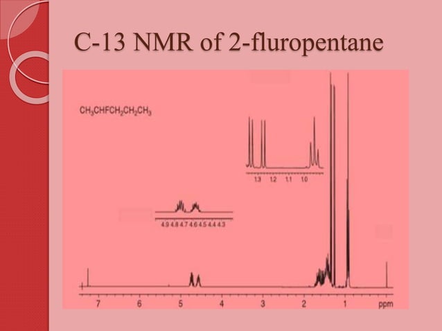 Nmr spectroscopy of fluorine 19 | PPTX