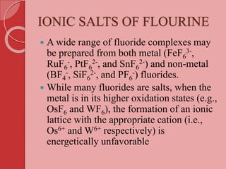 Nmr spectroscopy of fluorine 19 | PPTX