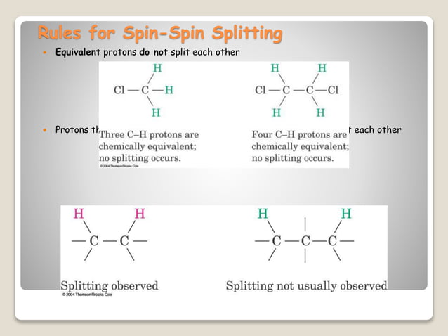 Nmr spin spin coupling | PPTX | Chemistry | Science