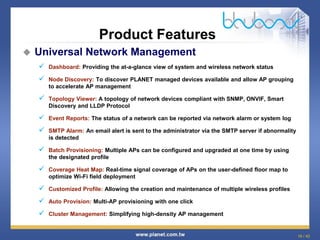 NMS-500 Universal Network Management Controller | PPT