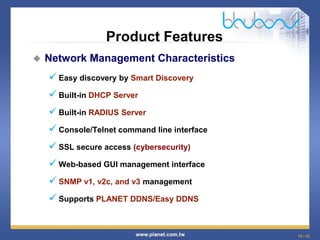 NMS-500 Universal Network Management Controller | PDF