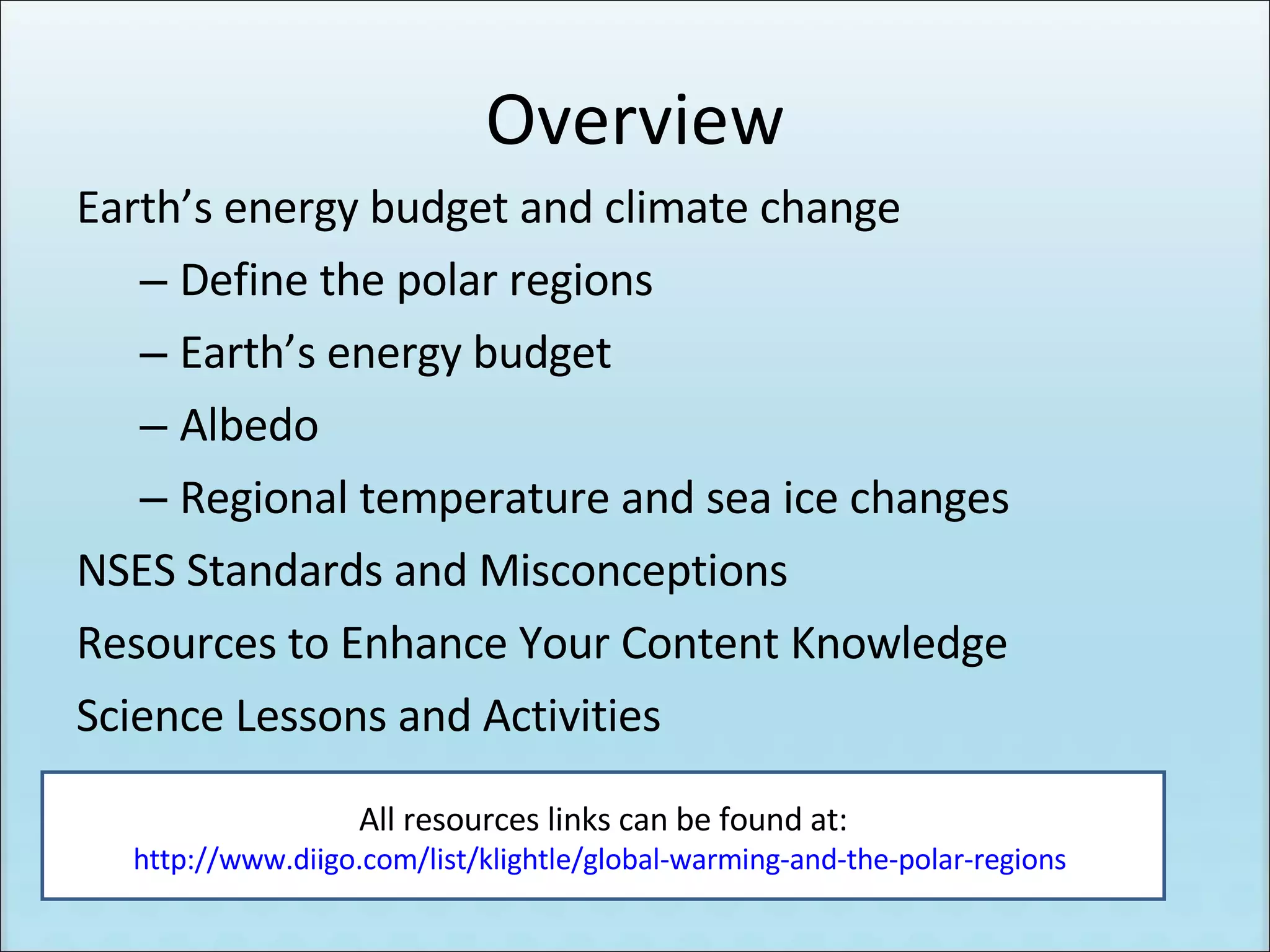 Global Warming and the Polar Regions | PPT