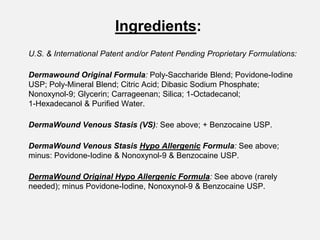 DermaWound for hard to heal woundcare | PDF | First Aid | Injuries