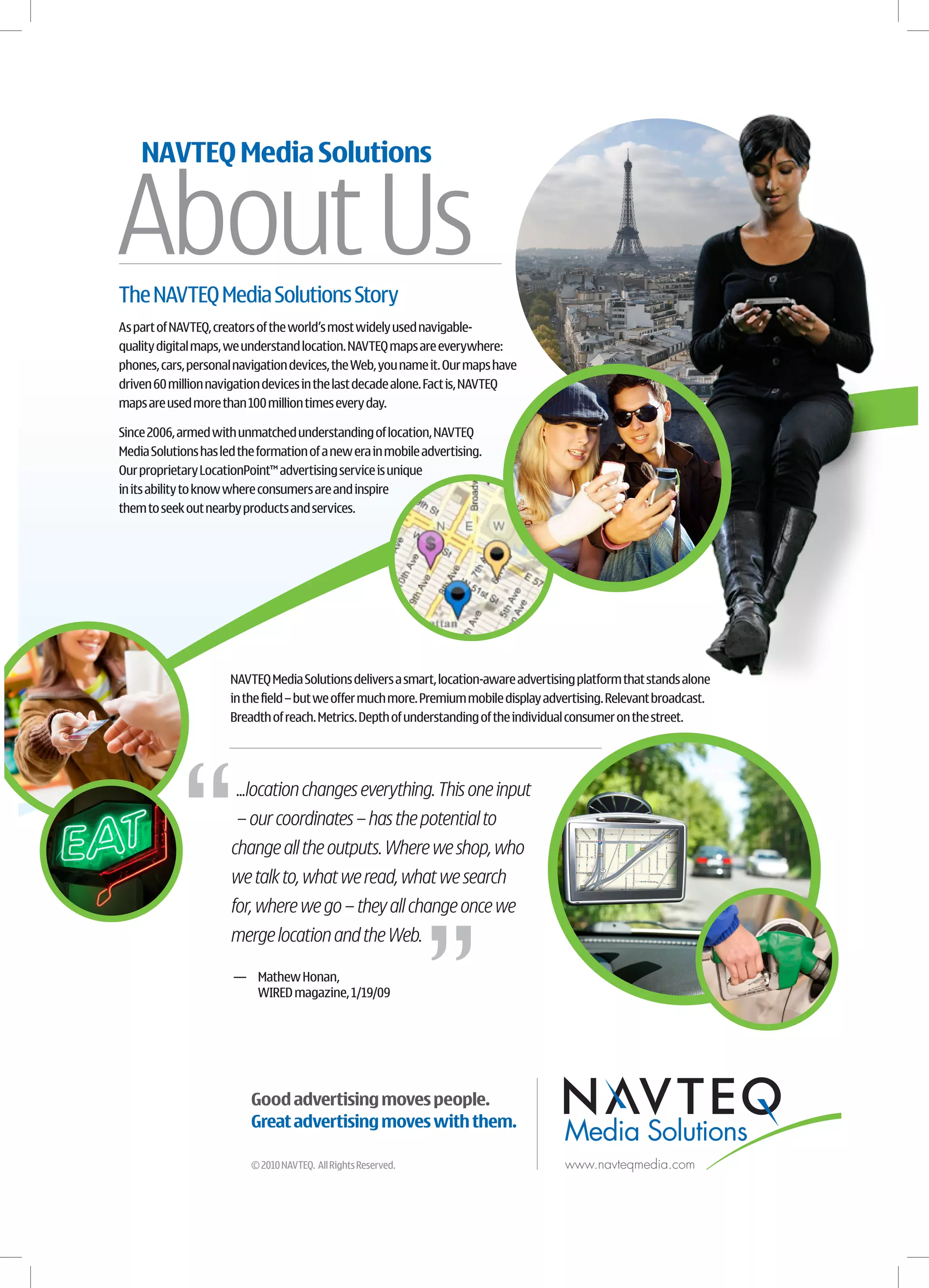 The NAVTEQ Media Solutions Story | PDF