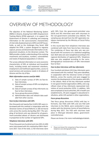 NATIONAL MONITORING SYSTEM REPORT ON THE SITUATION OF INTERNALLY ...