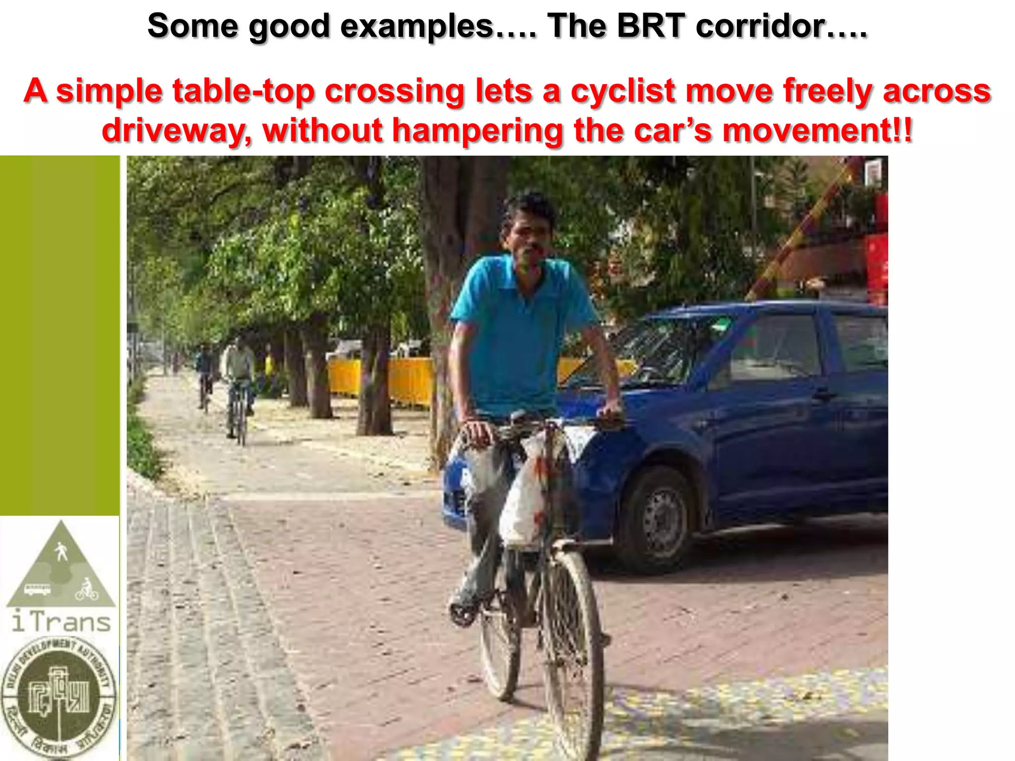 NON-MOTORIZED TRANSPORT - UTTIPEC | PPTX
