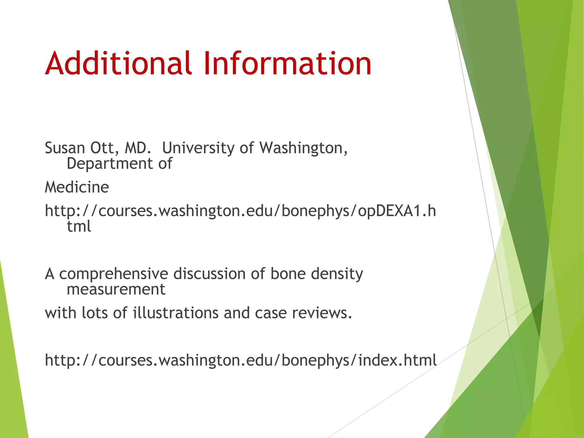 Nmt 631 bone densitometry | PPT