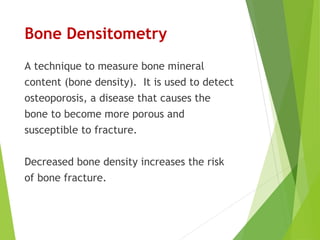 Nmt 631 bone densitometry | PPT