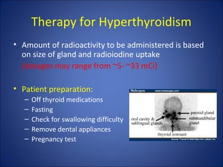 Nmt 631 radioiodine_therapy_and_total_body_imaging | PPT