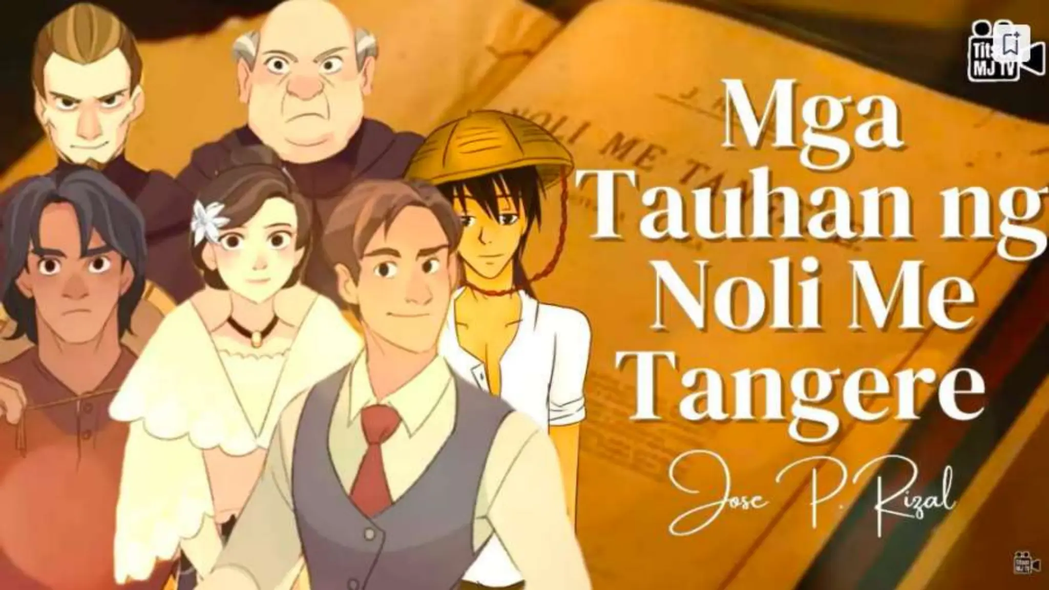 Tauhan sa Noli me Tangere at ang mga ganap o ginagampanan nila | PPTX
