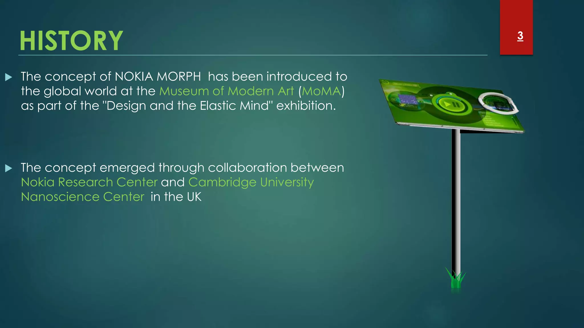 Nokia Morph Technology | PPT