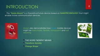 Nokia Morph Technology | PPT