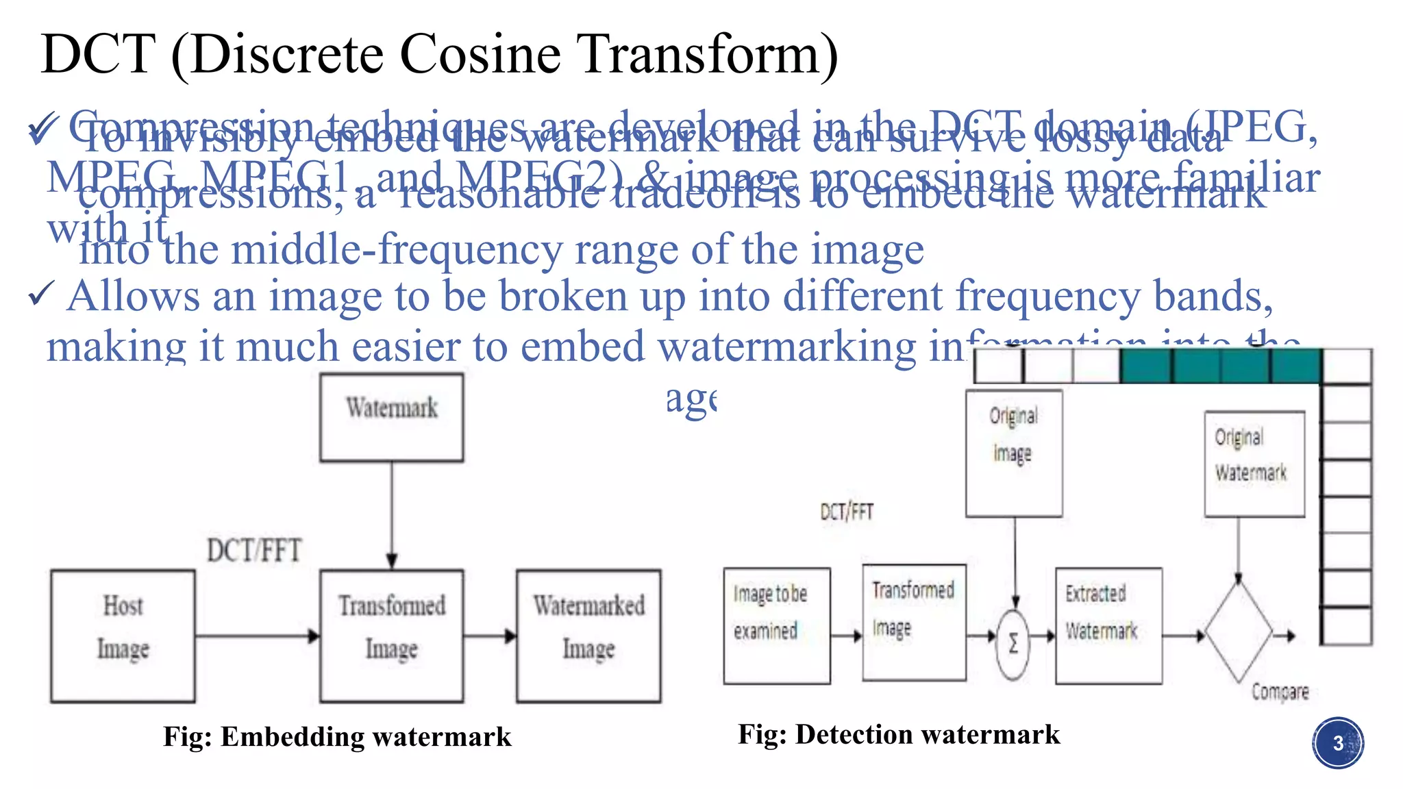 Watermarking in digital images | PPTX