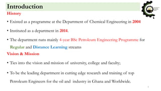 NMT KNUST PRESENTATION FINA.for the department of petroleum engineering ...