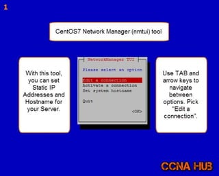CentOS 7.1 Network Manager Configuration Tool | PPT