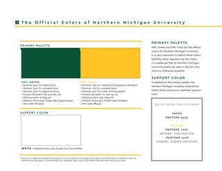 NMU Institutional Brand Standardsjjg heh | PPT