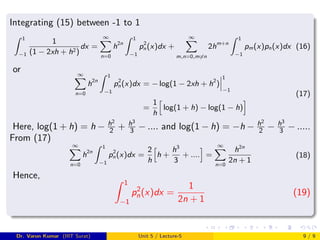 Orthogonal Polynomial | PDF